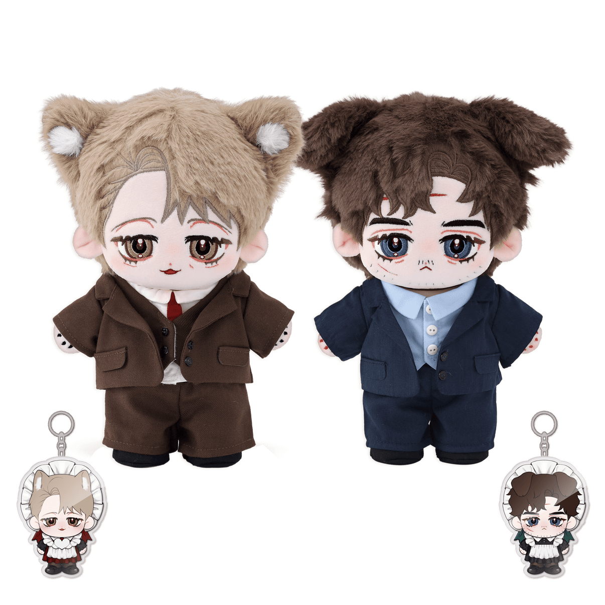 CraftifyX-Dr. Hannibal Lecter & Will Graham Plush