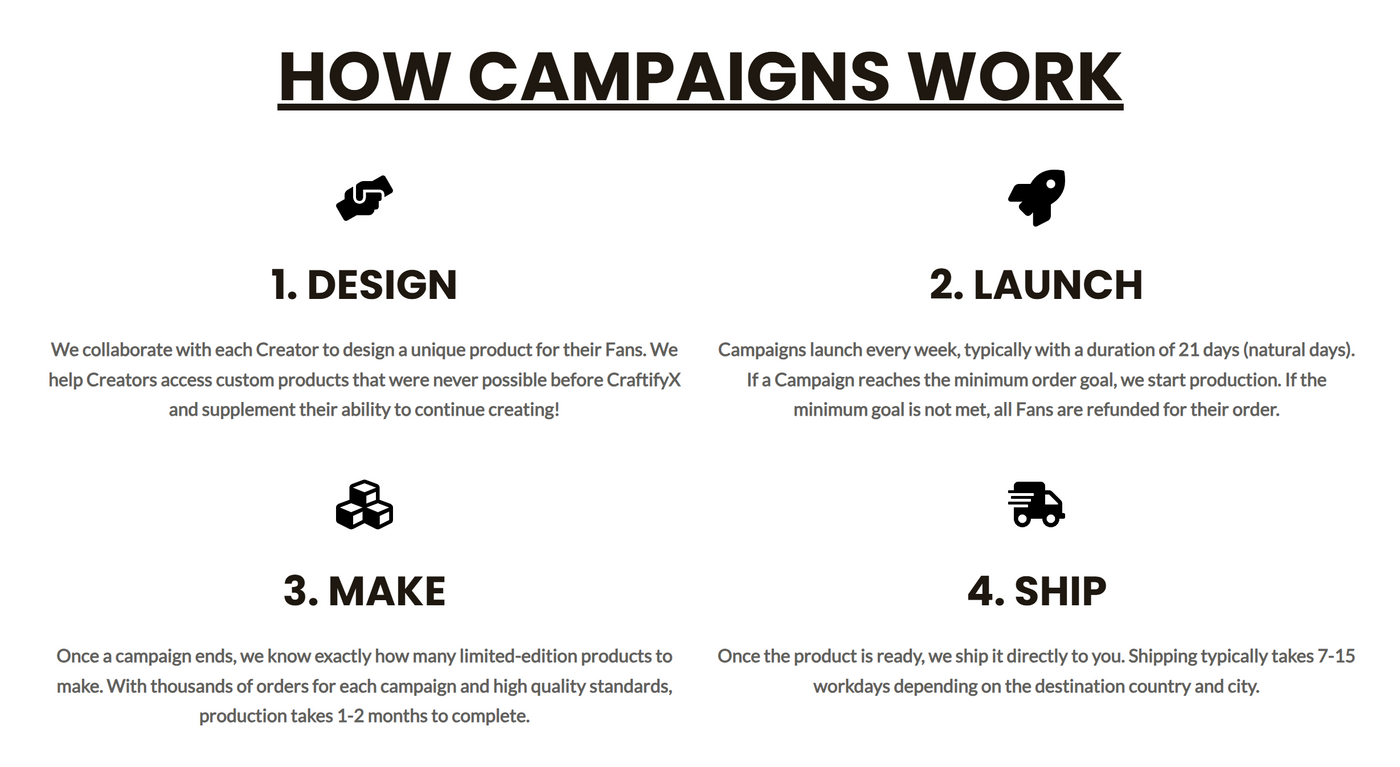 Ready to Launch a Campaign? – CraftifyX