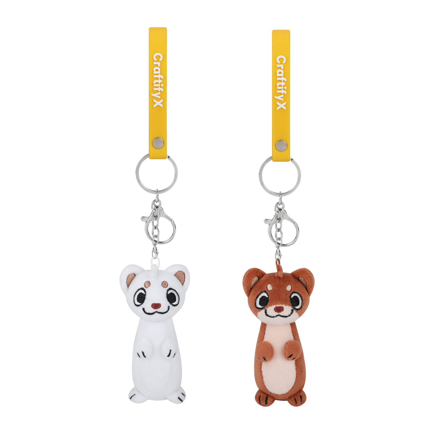 CraftifyX-Weasel Keychains